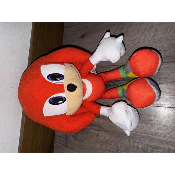 Sega | Toys | Sega Sonic The Hedgehog Knuckles Plush 2 Red Stuffy ...